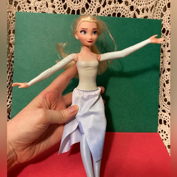 Disney | Toys | Elsa Frozen Disney Hasbro Fashion Doll Blue Dress Buy ...